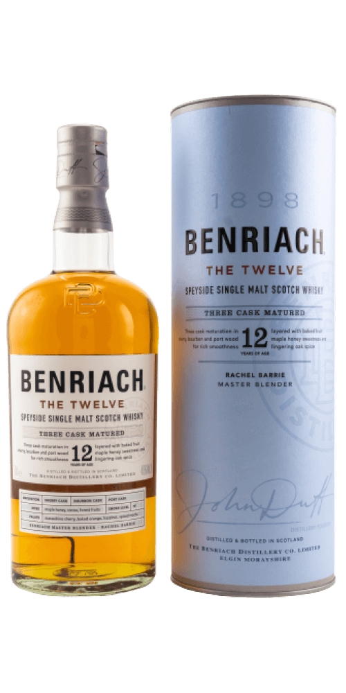 Benriach The Smoky Twelve 12 Jahre (Tube) 700ml - time2taste.com | TIME 2 TASTE