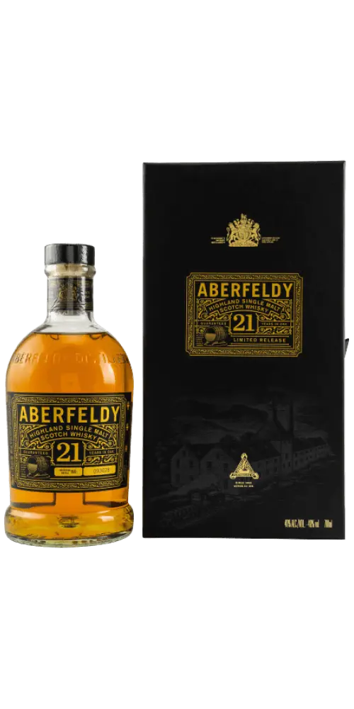 Aberfeldy Whisky 21 Jahre 700ml in Box- time2taste.com | TIME 2 TASTE