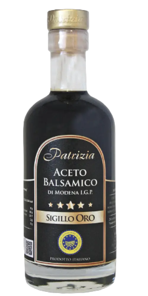 Patrizia - Aceto Balsamico die Modena I.G.P. Sigillo oro 250ml ...