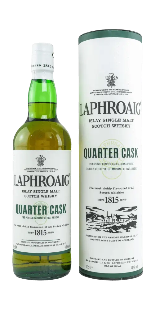 Laphroaig - Quarter Cask - Whisky (Tube) - 700ml - time2taste.com ...
